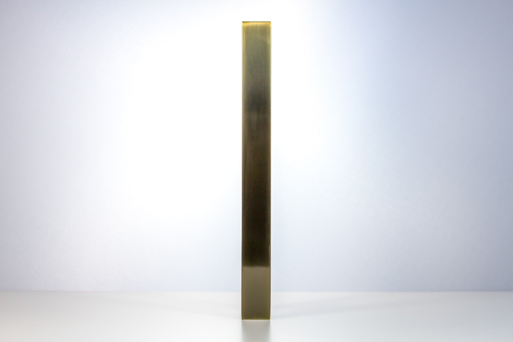 Madison 1-Sided Door Handles, Modern Stainless Steel Front Door Handle ...