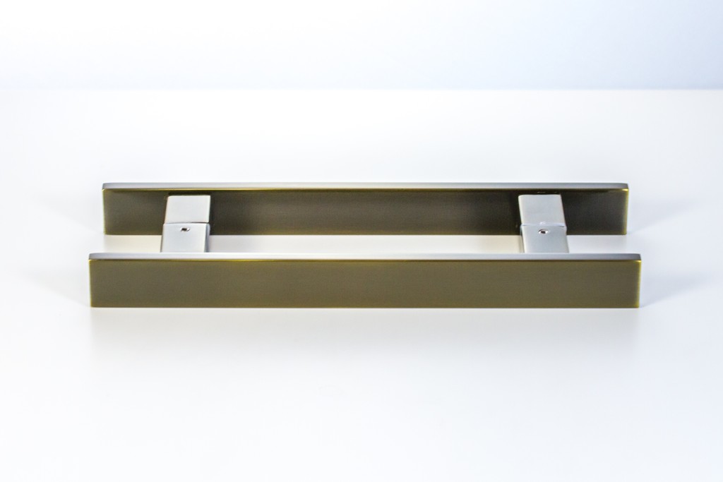 Madison Push Pull Door Handle, Modern Glass Door Handles Stainless ...