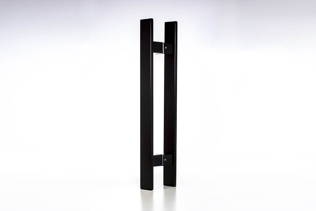 Madison Push Pull Door Handle, Modern Glass Door Handles Stainless ...