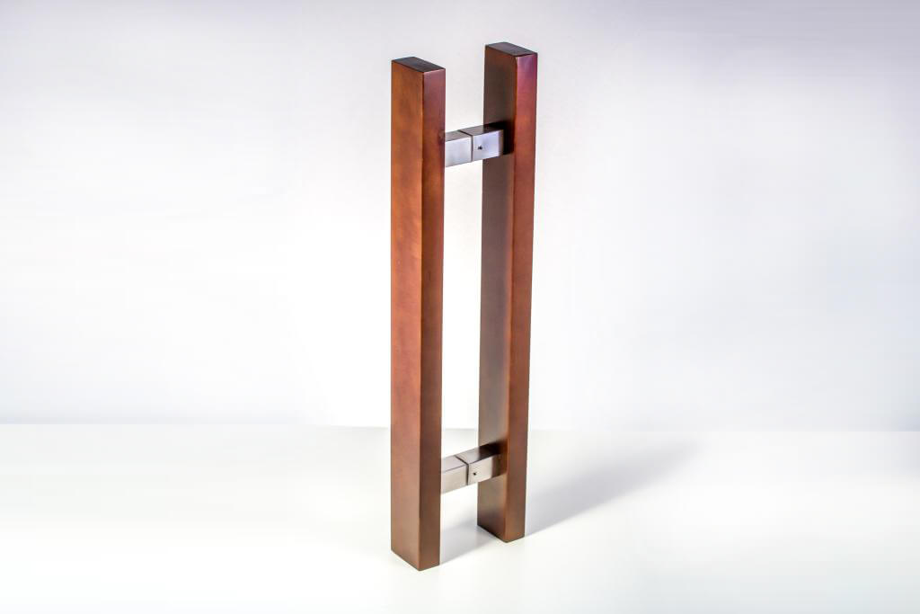 Madison Push Pull Door Handle, Modern Glass Door Handles Stainless ...