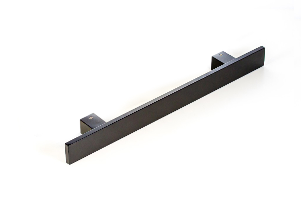 Madison 1-Sided Door Handles, Modern Stainless Steel Front Door Handle ...